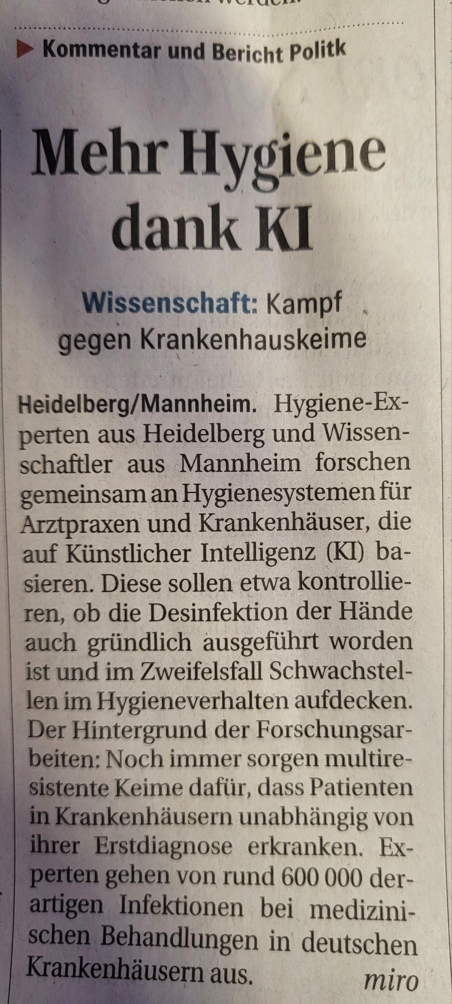 Mehr Hygiene dank KI - Praxismanagement Bublitz-Peters